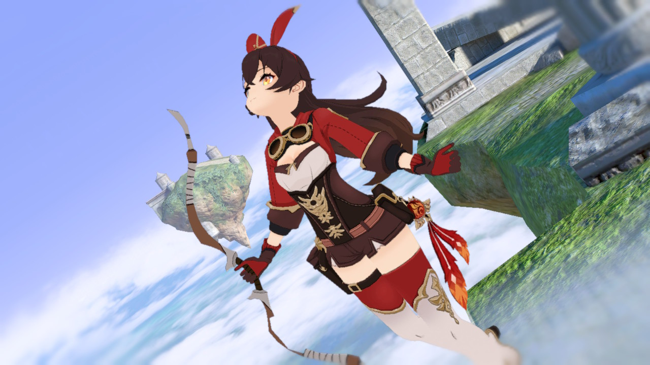 Amber Genshin Impact Mod for Super Smash Bros. Ultimate | SSBU Mods