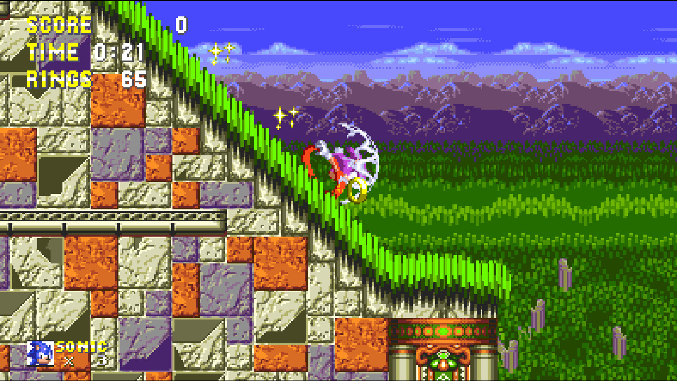 Pink Sonic Mod for Sonic 3 A.I.R. | S3AIR Mods