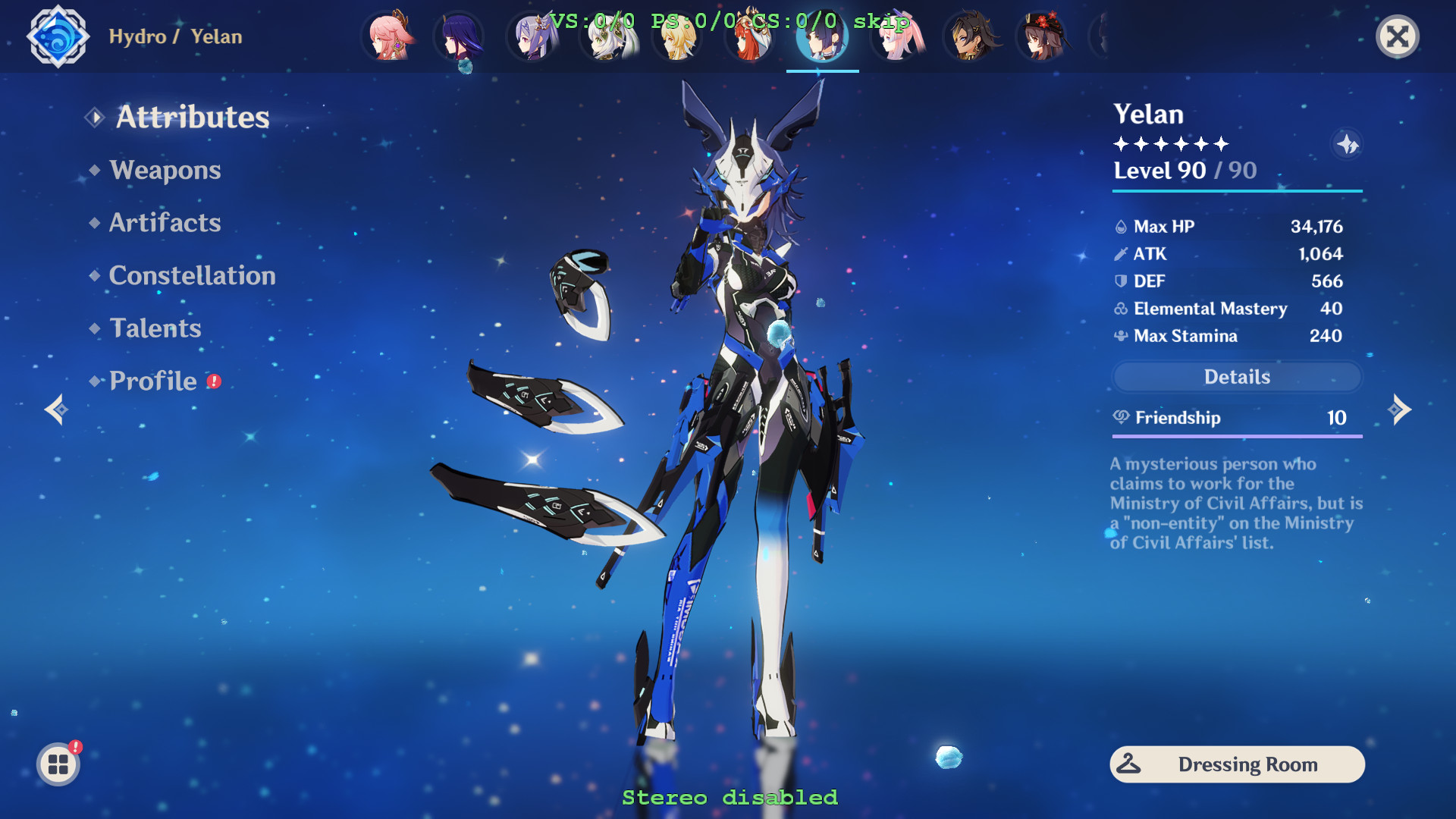 Modern Ninja Yelan Mod for Genshin Impact | GI Mods