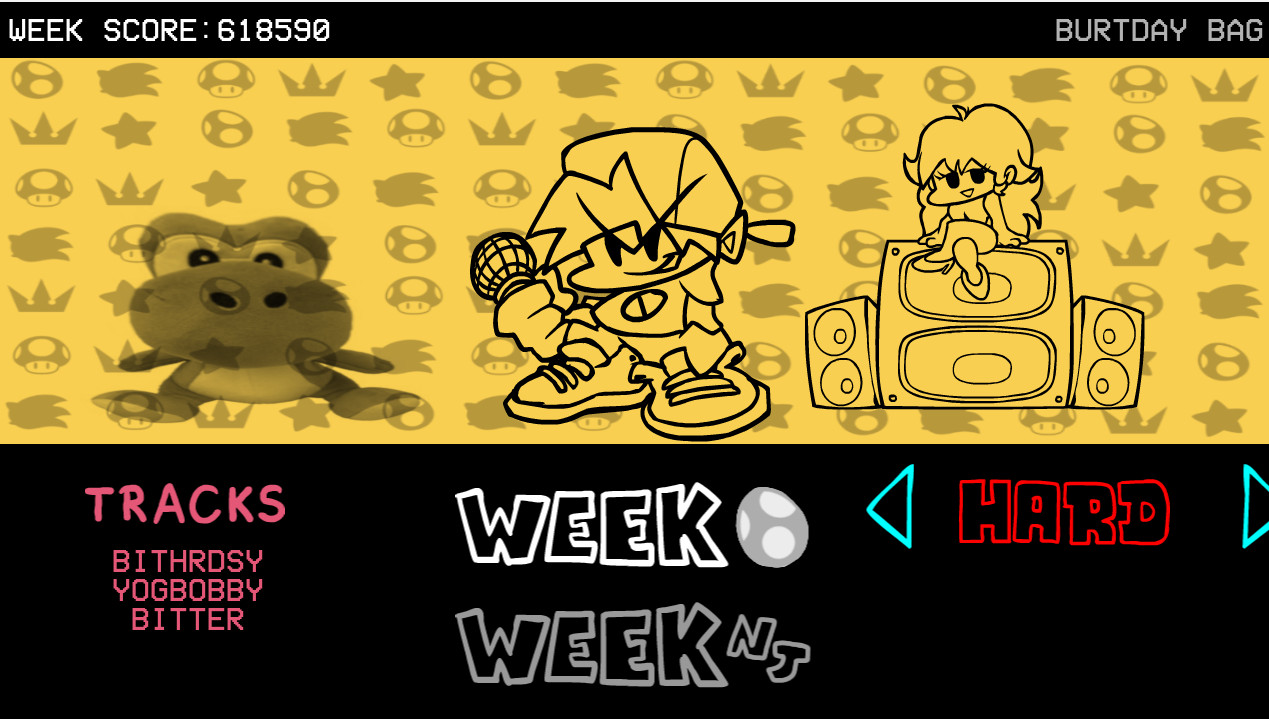 (FINAL UPDATE) Vs Yoshbag (Birthday) Mod for Friday Night Funkin' | FNF ...