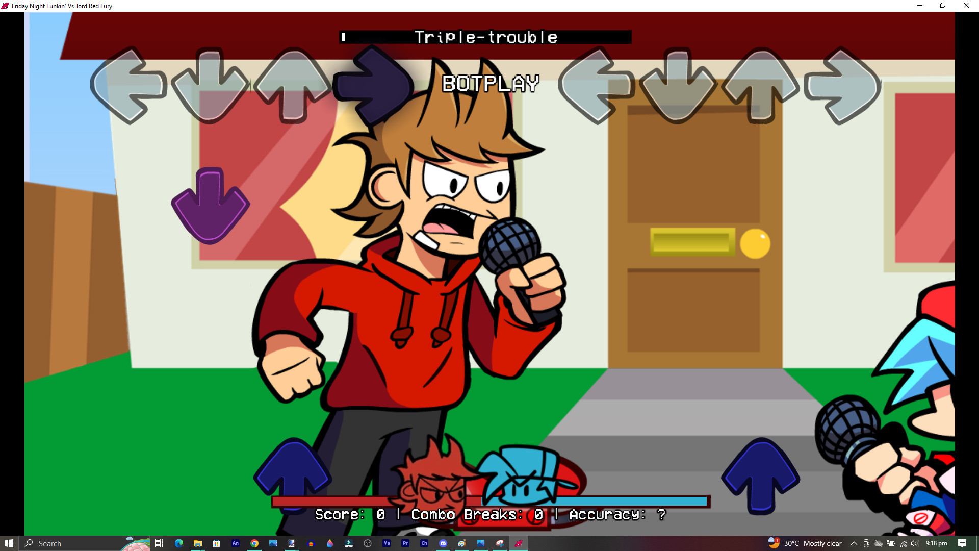 triple trouble but different legacy Tord sing it Mod for Friday Night ...