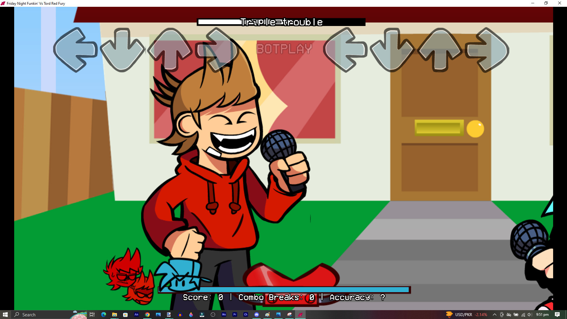 triple trouble but different legacy Tord sing it Mod for Friday Night ...