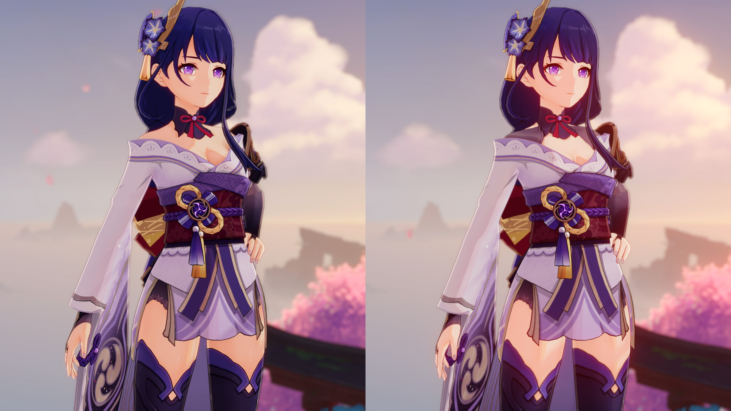 Raiden Slight Retexture Mod for Genshin Impact | GI Mods