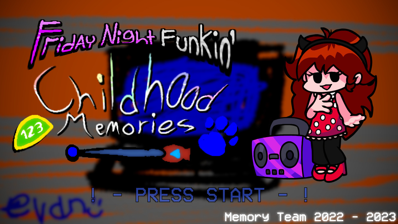 Childhood Memories Mod for Friday Night Funkin' | FNF Mods