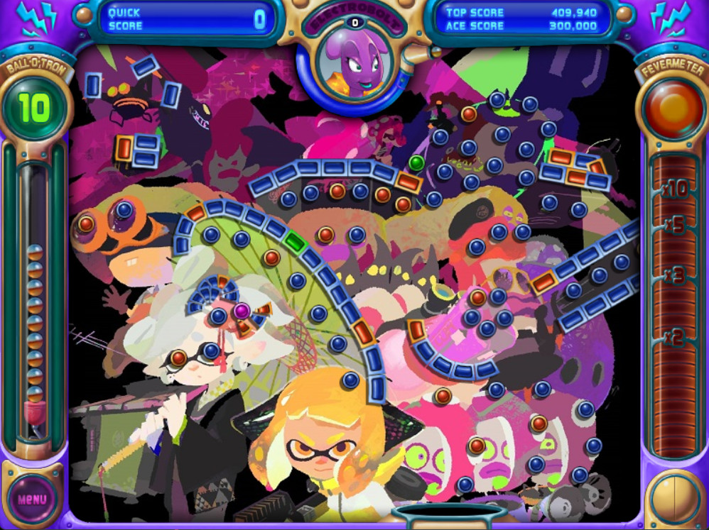 Splattle (Splatoon Levelpack) Mod for Peggle Nights | Peggle N Mods