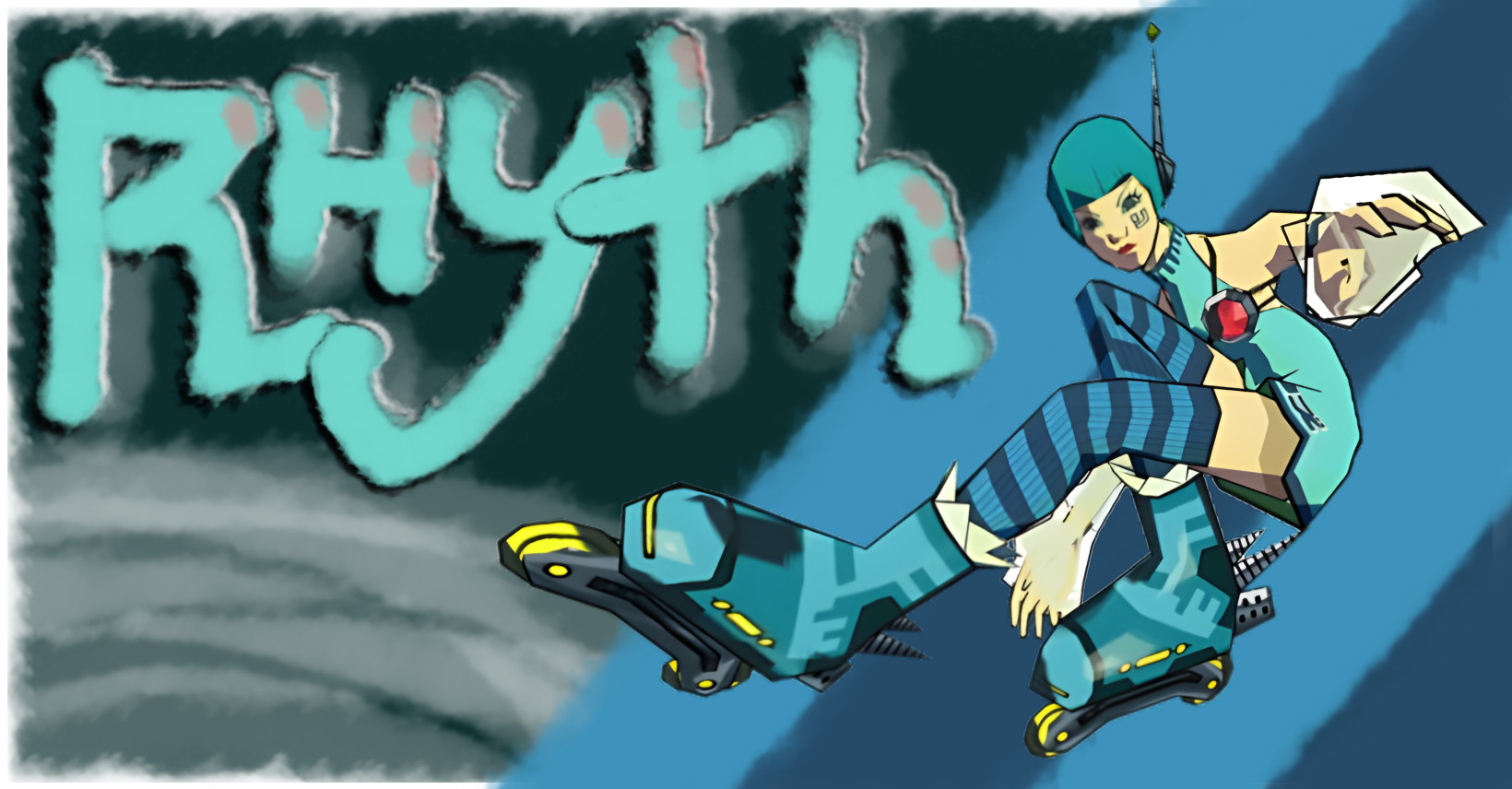 Rhyth (JSRF) Mod for Bomb Rush Cyberfunk | BRC Mods