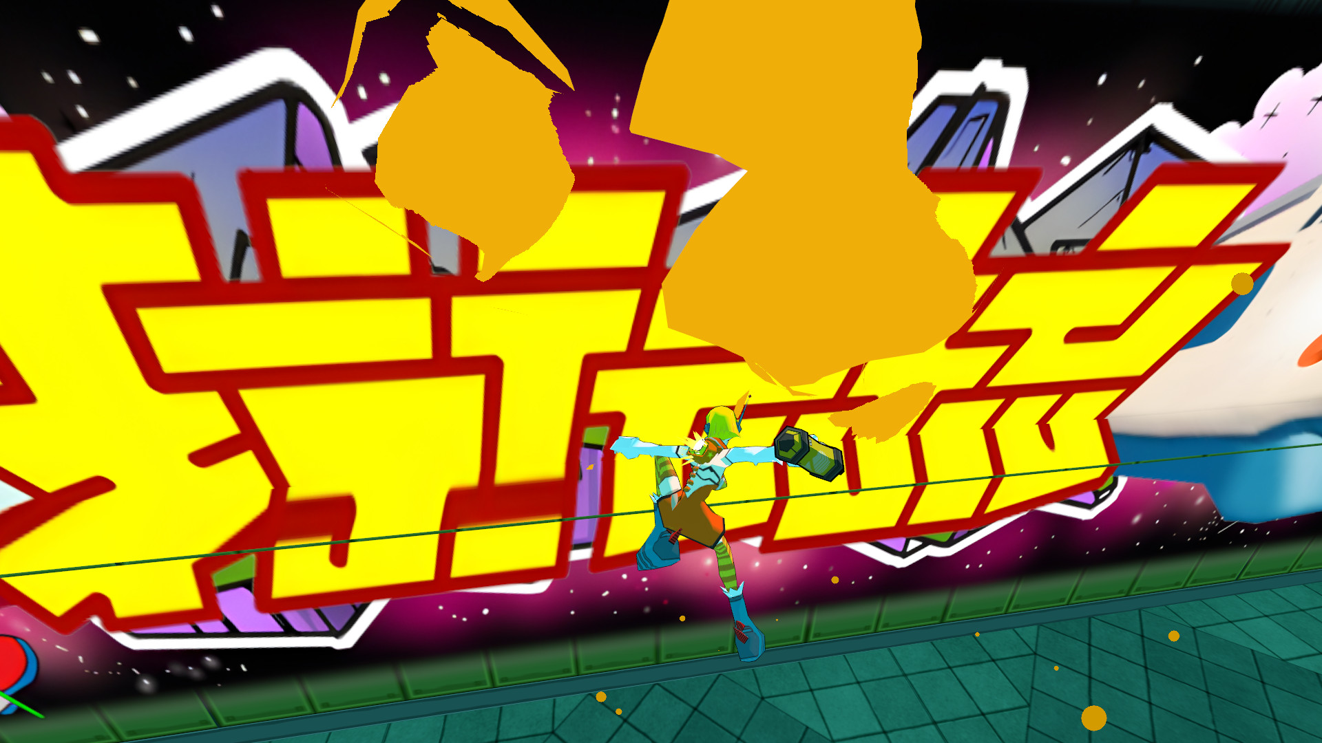 Rhyth (JSRF) Mod for Bomb Rush Cyberfunk | BRC Mods