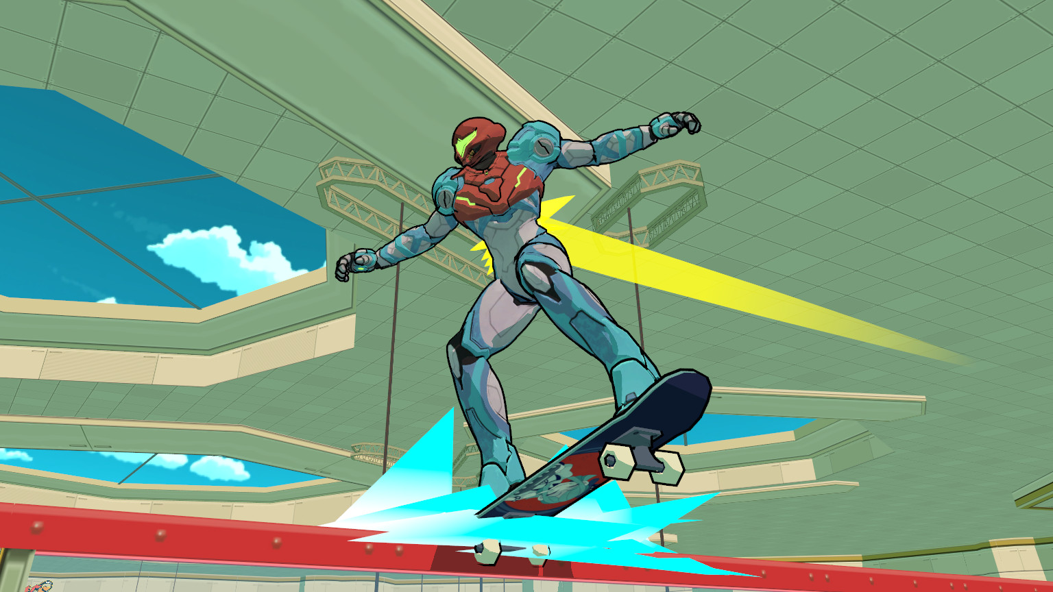 Metroid Dread Samus Mod for Bomb Rush Cyberfunk | BRC Mods
