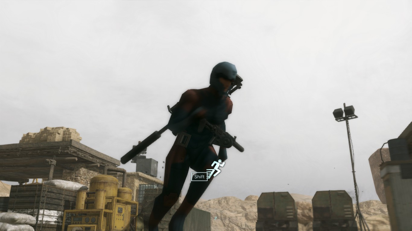 MGS1 Cyborg Ninja over FOB Quiet Mod for Metal Gear Solid V: The ...