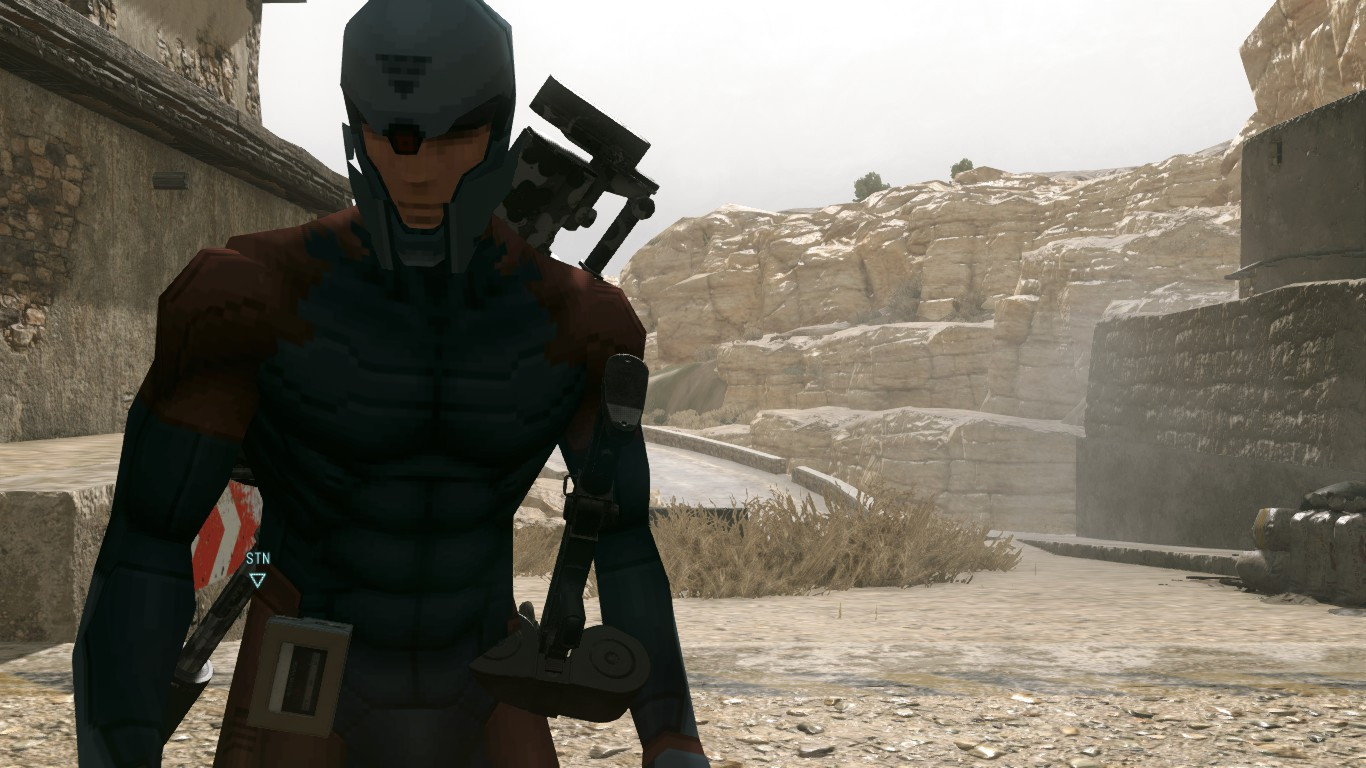 MGS1 Cyborg Ninja over FOB Quiet Mod for Metal Gear Solid V: The ...