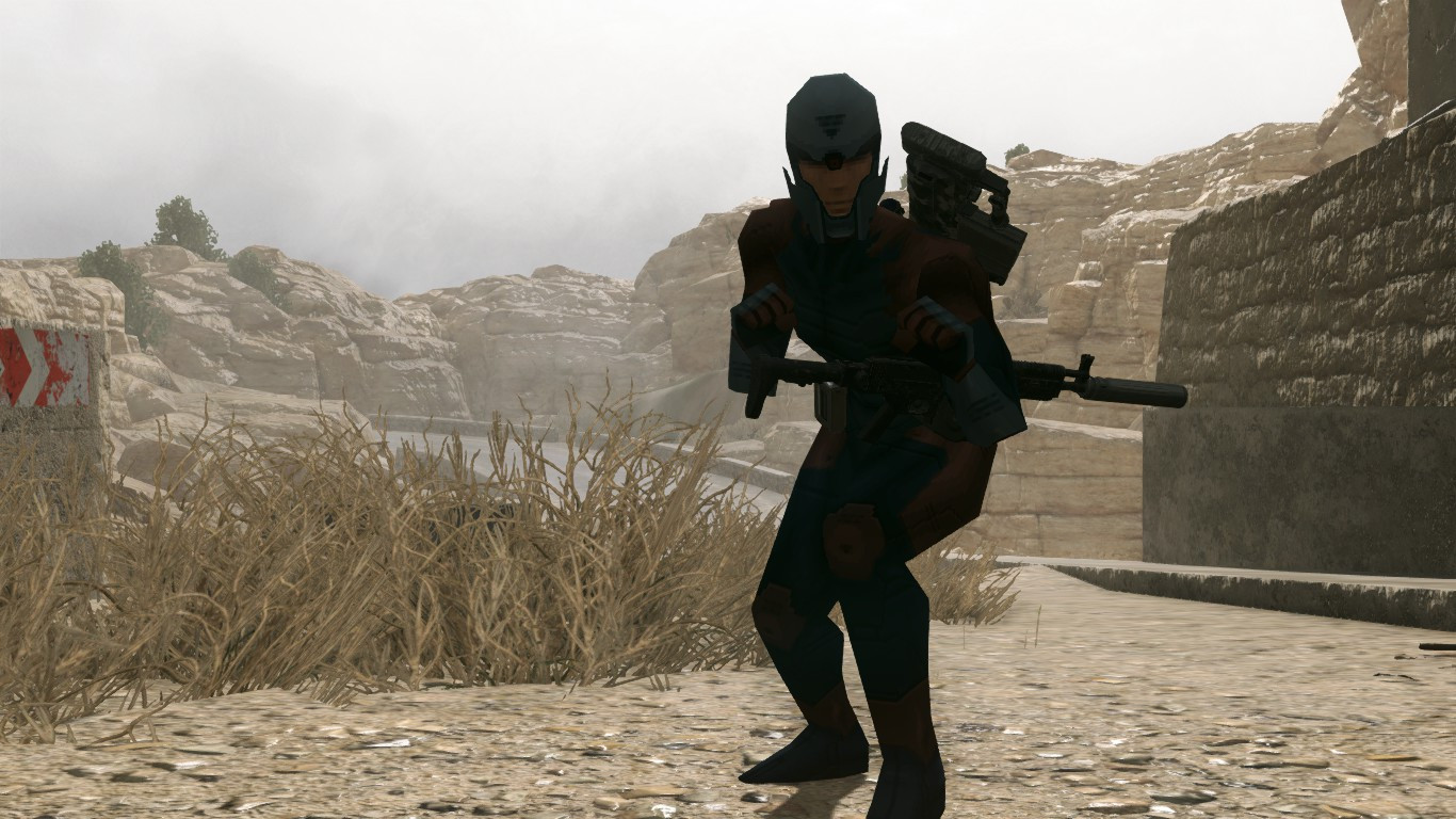 MGS1 Cyborg Ninja over FOB Quiet Mod for Metal Gear Solid V: The ...