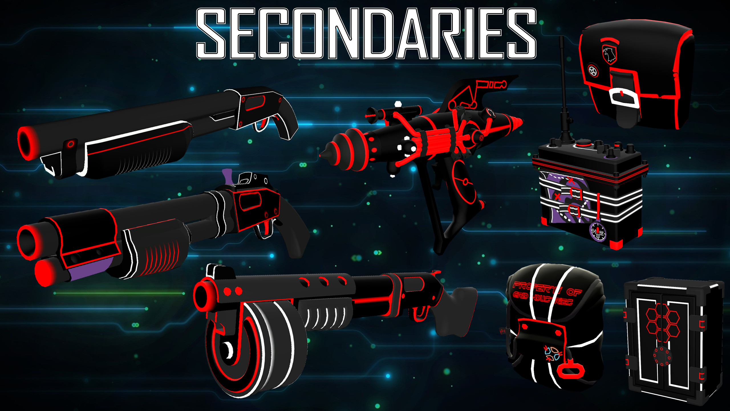 Tron Fortress Weapon Pack - Soldier (Casual) Mod for Team Fortress 2 ...