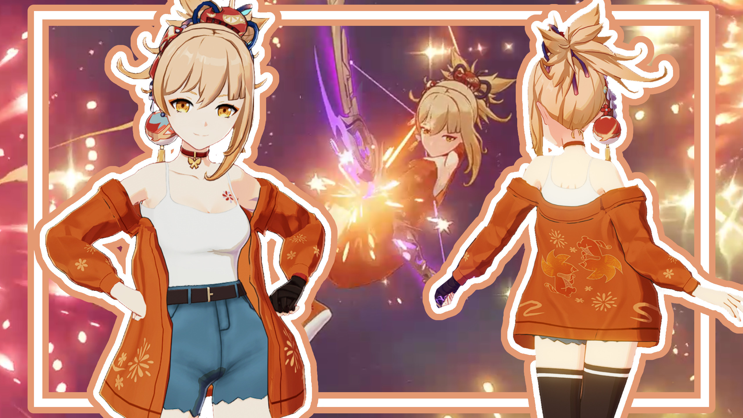 Casual Yoimiya Mod for Genshin Impact | GI Mods