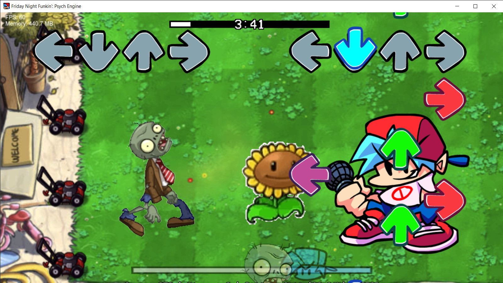 brainbiter pvz mod Mod for Friday Night Funkin' | FNF Mods