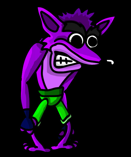 My Smash Bandicoot Sprite Mod for Friday Night Funkin' | FNF Mods