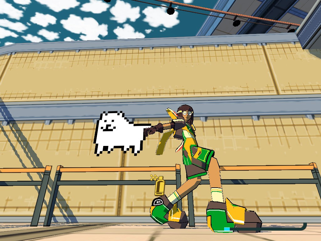 (CREWBOOM) Frisk from Undertale Character Skin Mod for Bomb Rush ...