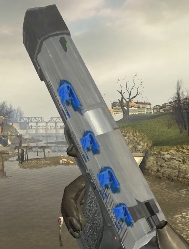 Pistol with 4 stickers katowice + inspect Mod for Half-Life 2 | HL2 Mods