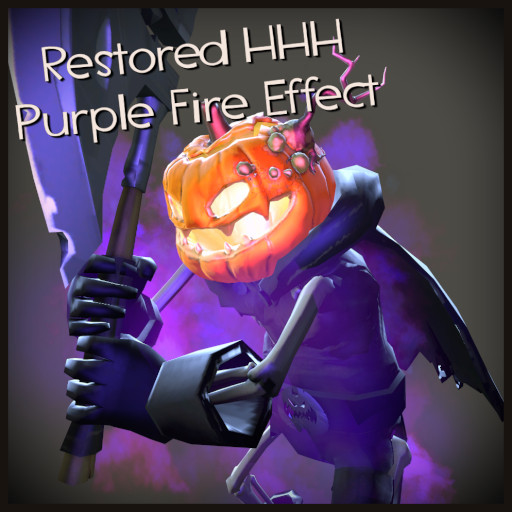 Restored HHH Purple Fire Effect Mod for Team Fortress 2 | TF2 Mods