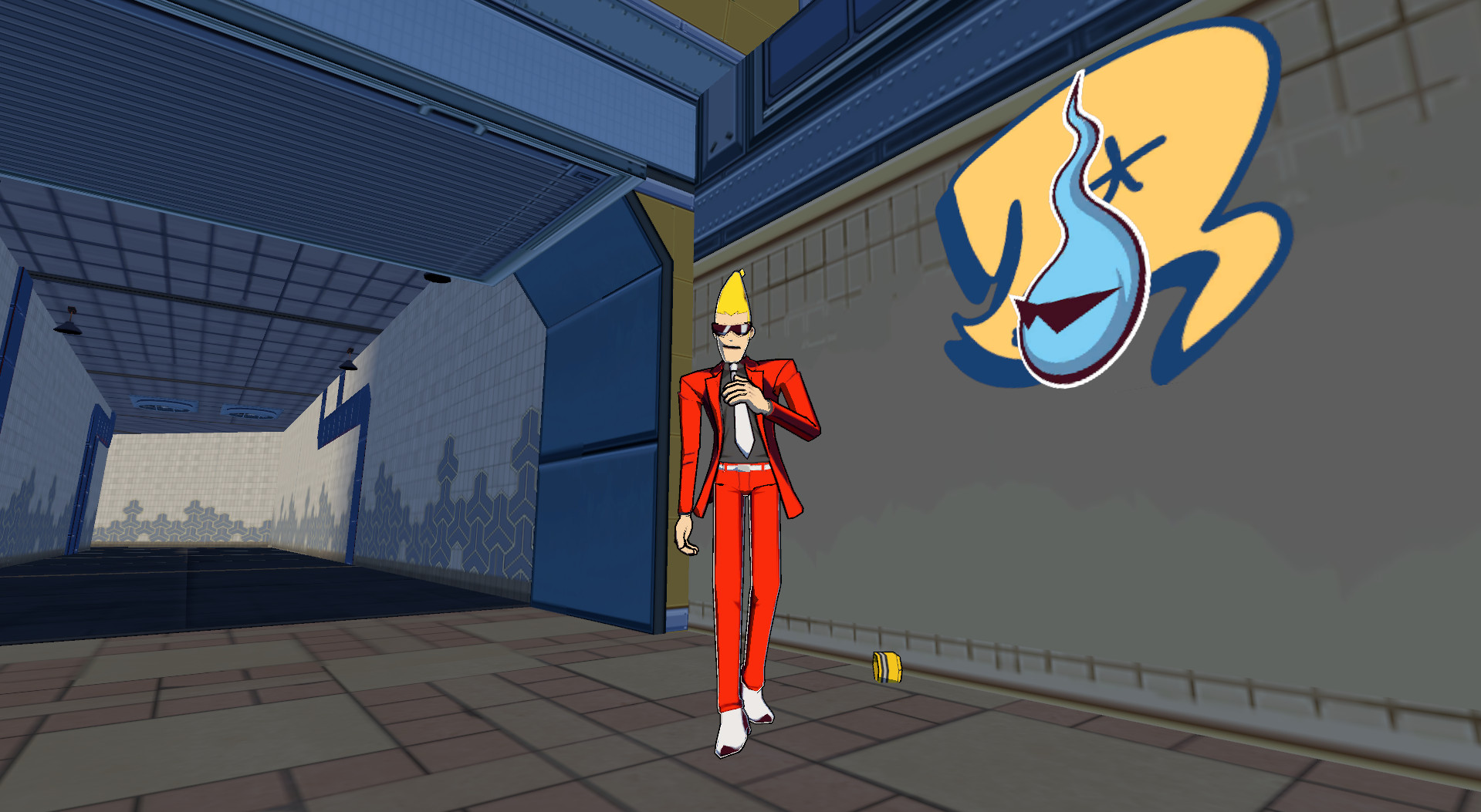 Sissel (Ghost Trick) Mod for Bomb Rush Cyberfunk | BRC Mods