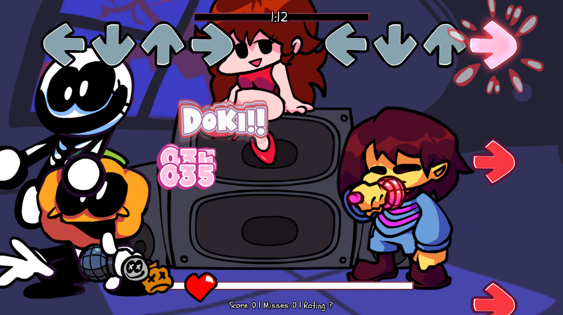 Playable Frisk Mod for Friday Night Funkin' | FNF Mods