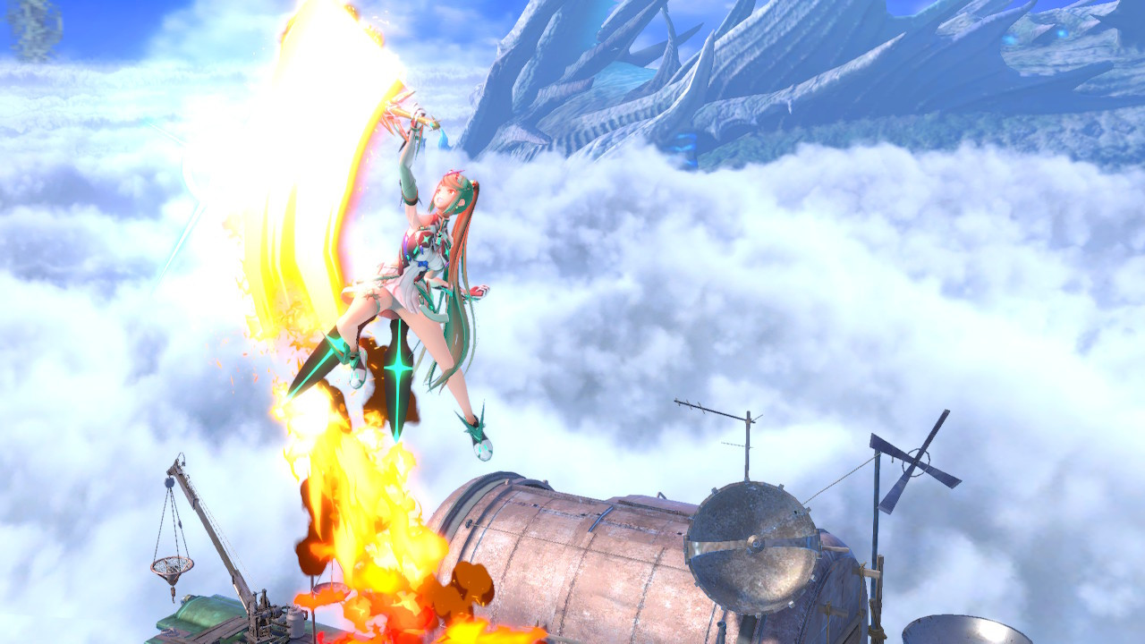 Pneuma Mythra on Roy Mod for Super Smash Bros. Ultimate | SSBU Mods