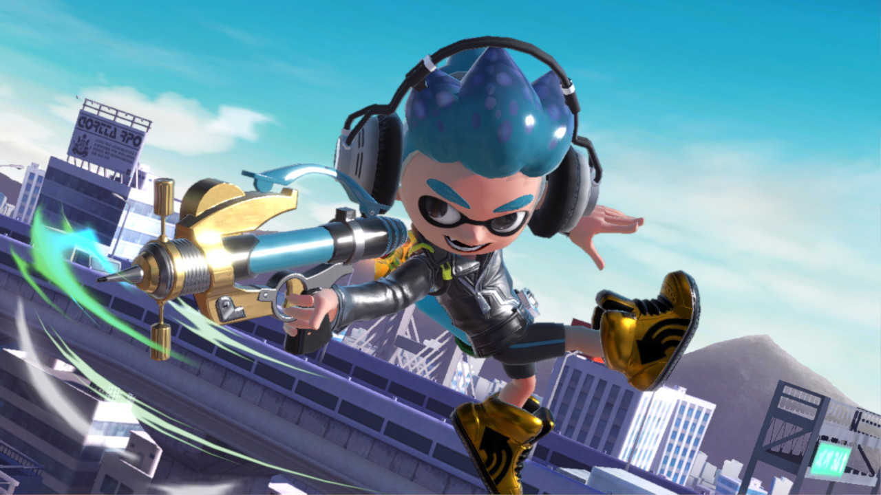 Black Inky Rider Mod for Super Smash Bros. Ultimate | SSBU Mods