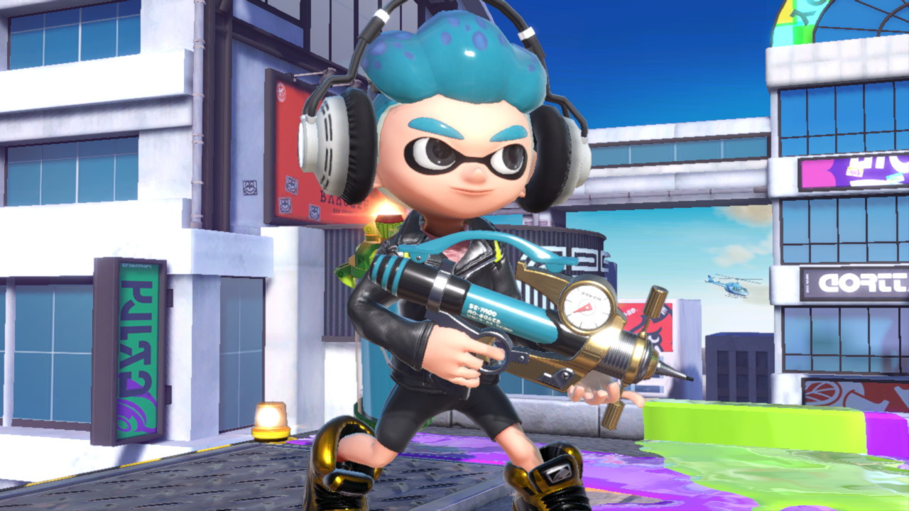 Black Inky Rider Mod for Super Smash Bros. Ultimate | SSBU Mods