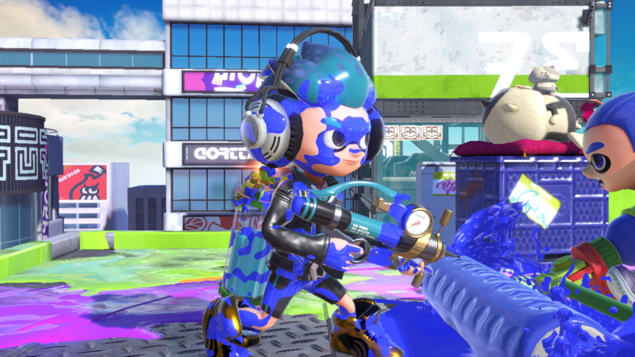 Black Inky Rider Mod for Super Smash Bros. Ultimate | SSBU Mods