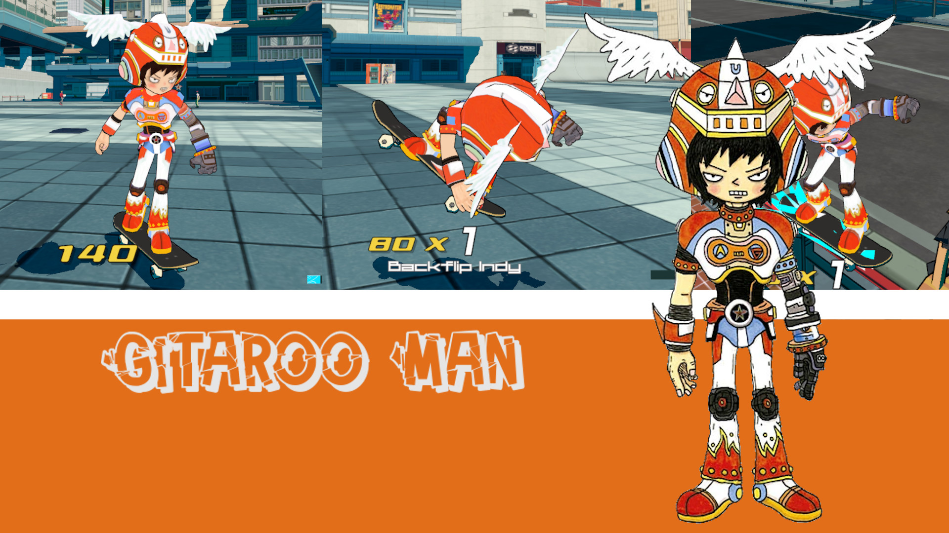 Gitaroo Man Mod for Bomb Rush Cyberfunk | BRC Mods