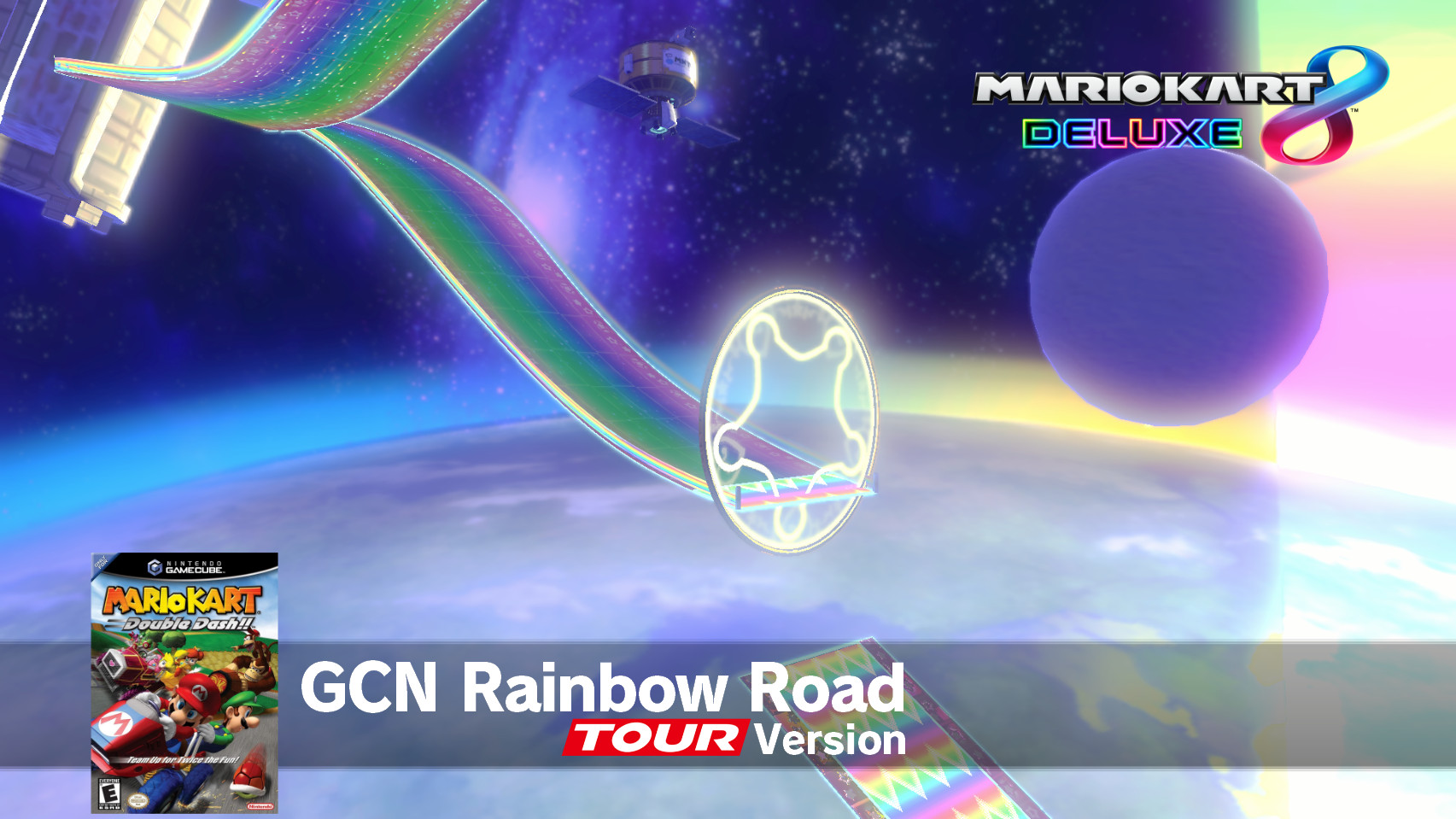 GCN Rainbow Road (Tour, Fanmade) Mod for Mario Kart 8 Deluxe | MK8D Mods