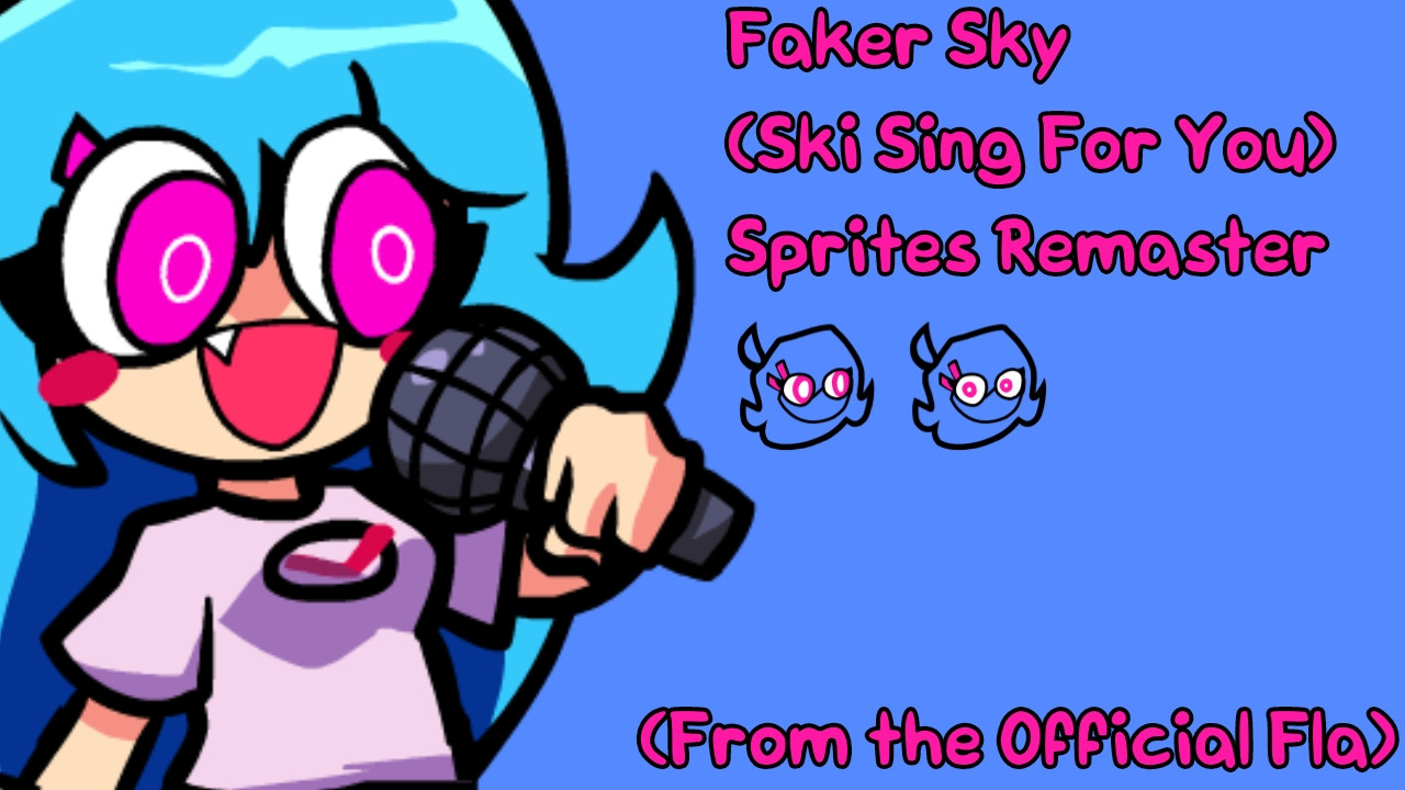 Faker Sky (SSFY) Sprites Remaster Mod for Friday Night Funkin' | FNF Mods