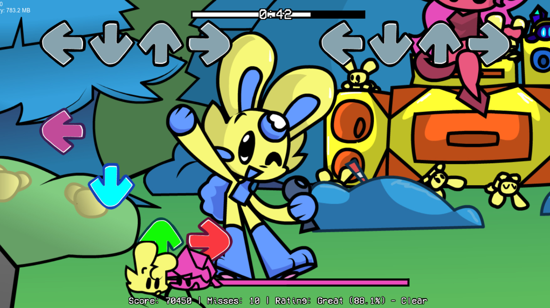 Buncha Bunnies Mod for Friday Night Funkin' | FNF Mods