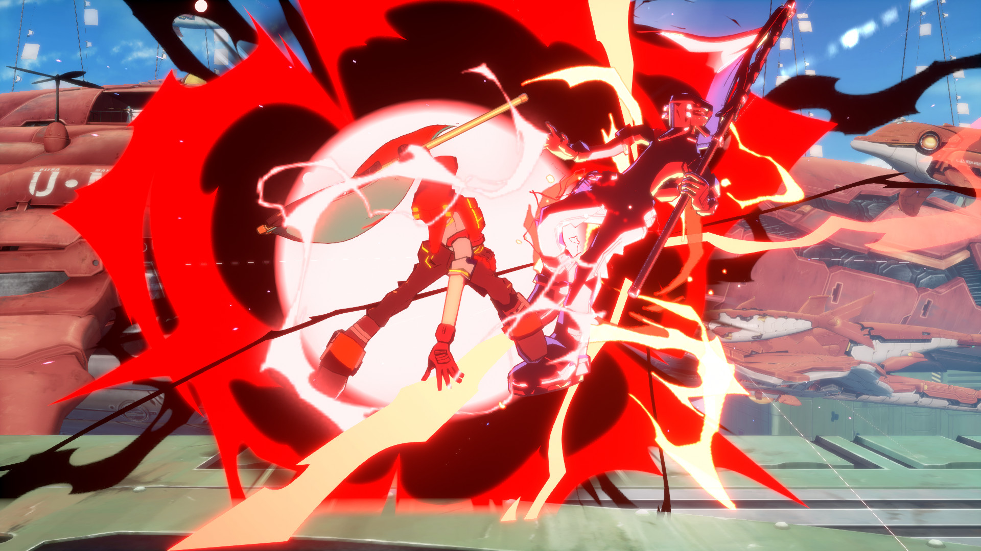 Bomb Rush Cyberfunk - Red (+ Voice Mod) Mod for GUILTY GEAR -STRIVE ...