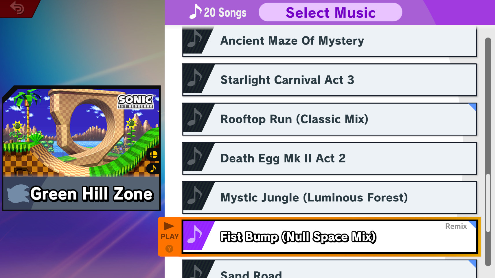 Sonic Wifi-Safe Music Pack [WAVE 1] Mod for Super Smash Bros. Ultimate ...