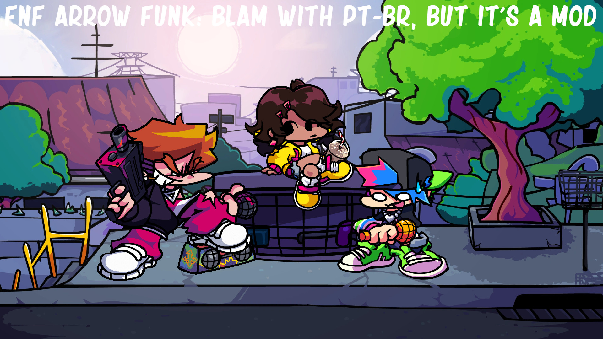 [SENSITIVE CONTENT] FNF Arrow Funk: Blam With PT-BR, But It's A Mod Mod ...