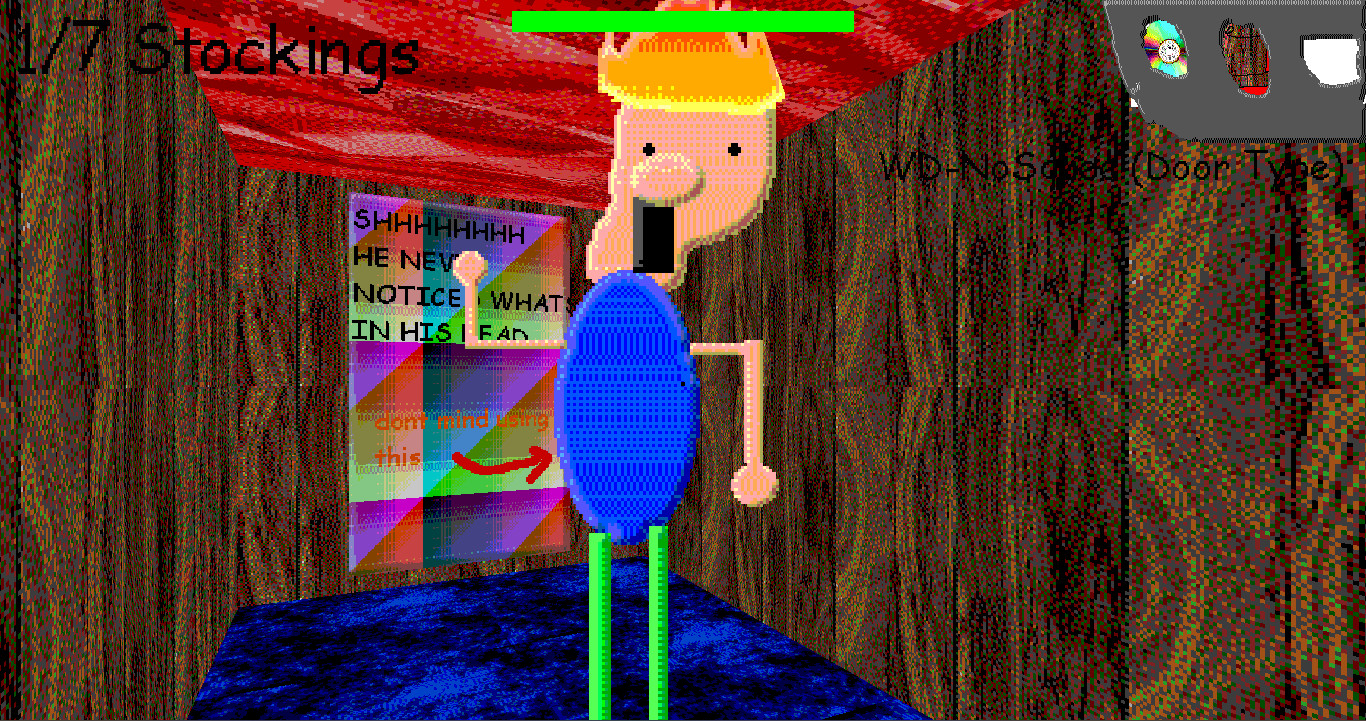 Noname's STRONG Dyscalculia Hard MATH! Mod for Baldi's Basics | Baldi Mods
