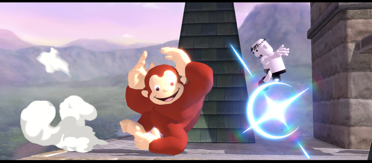 CURIOUS GEORGE Mod for Super Smash Bros. Ultimate | SSBU Mods