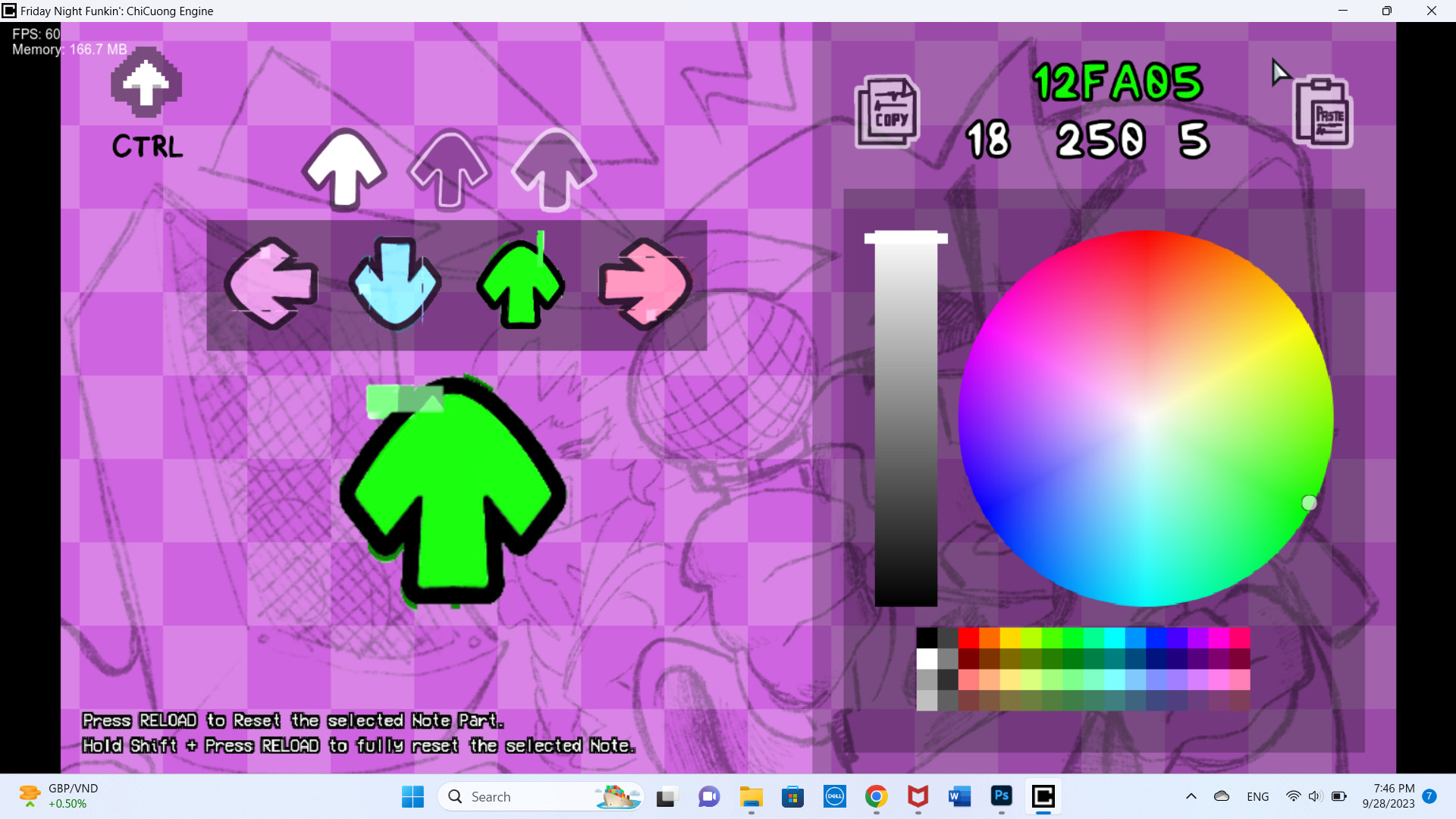 Glitched NOTE assets V0.7 Mod for Friday Night Funkin' | FNF Mods
