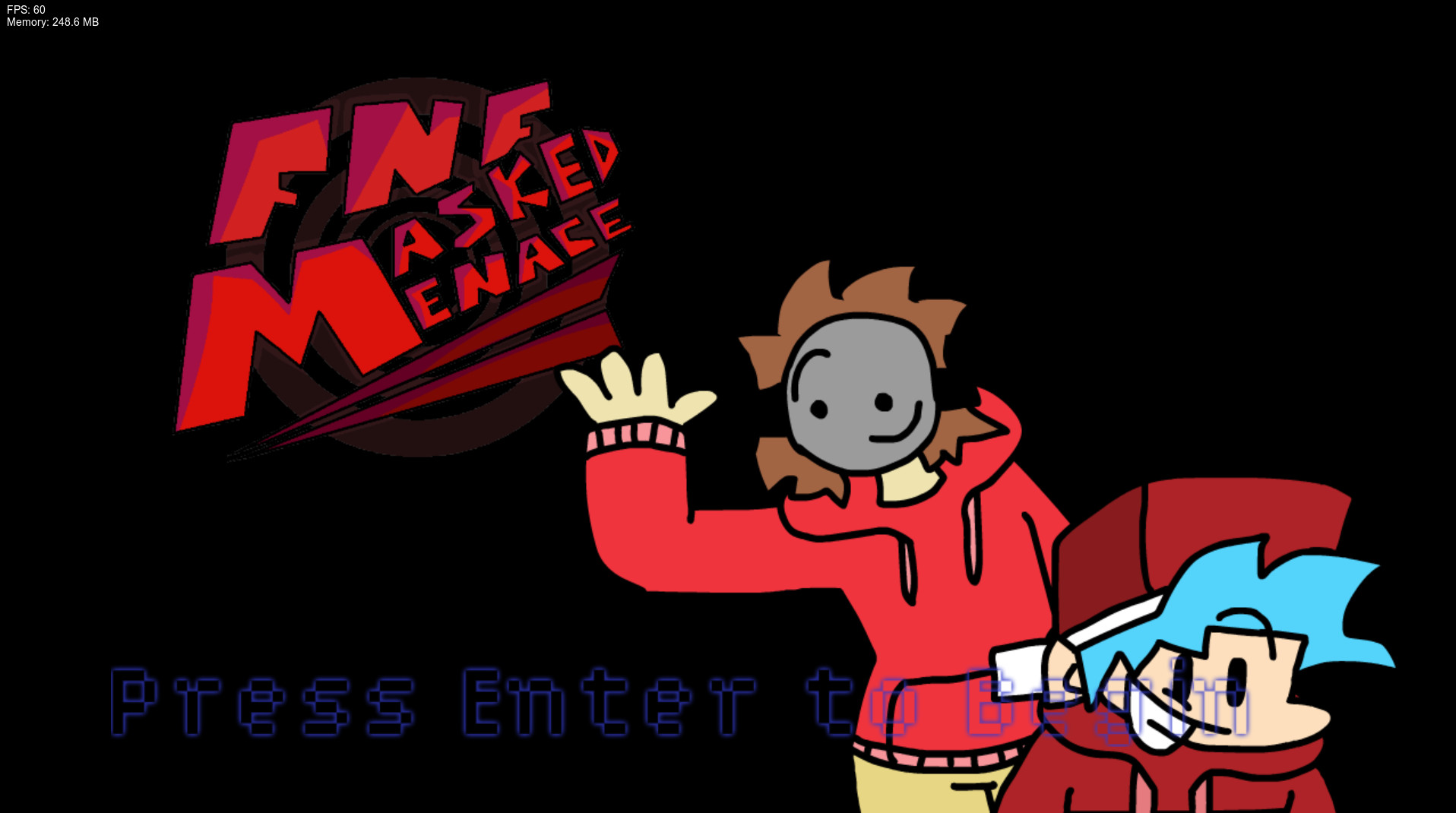 FNF: Masked Menace (OLD) Mod for Friday Night Funkin' | FNF Mods