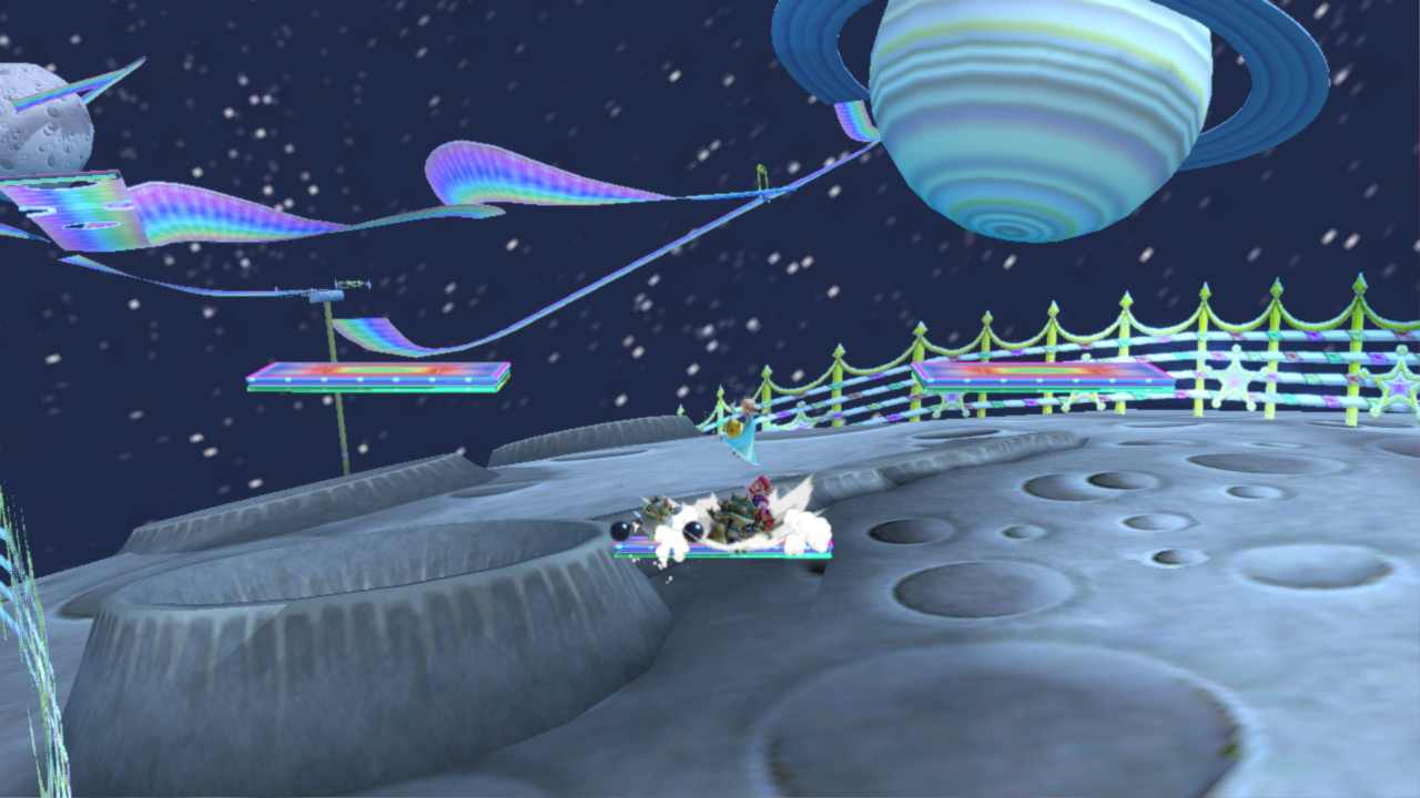 3DS Rainbow Road (Mario Kart 7/Smash 3DS) Mod for Super Smash Bros ...