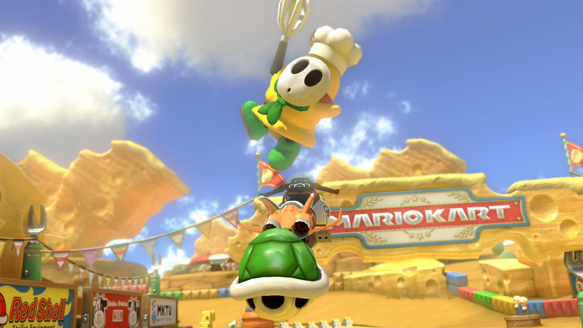 Pastry Chef Shy Guy (Mario Kart Tour Port) Mod for Mario Kart 8 Deluxe ...