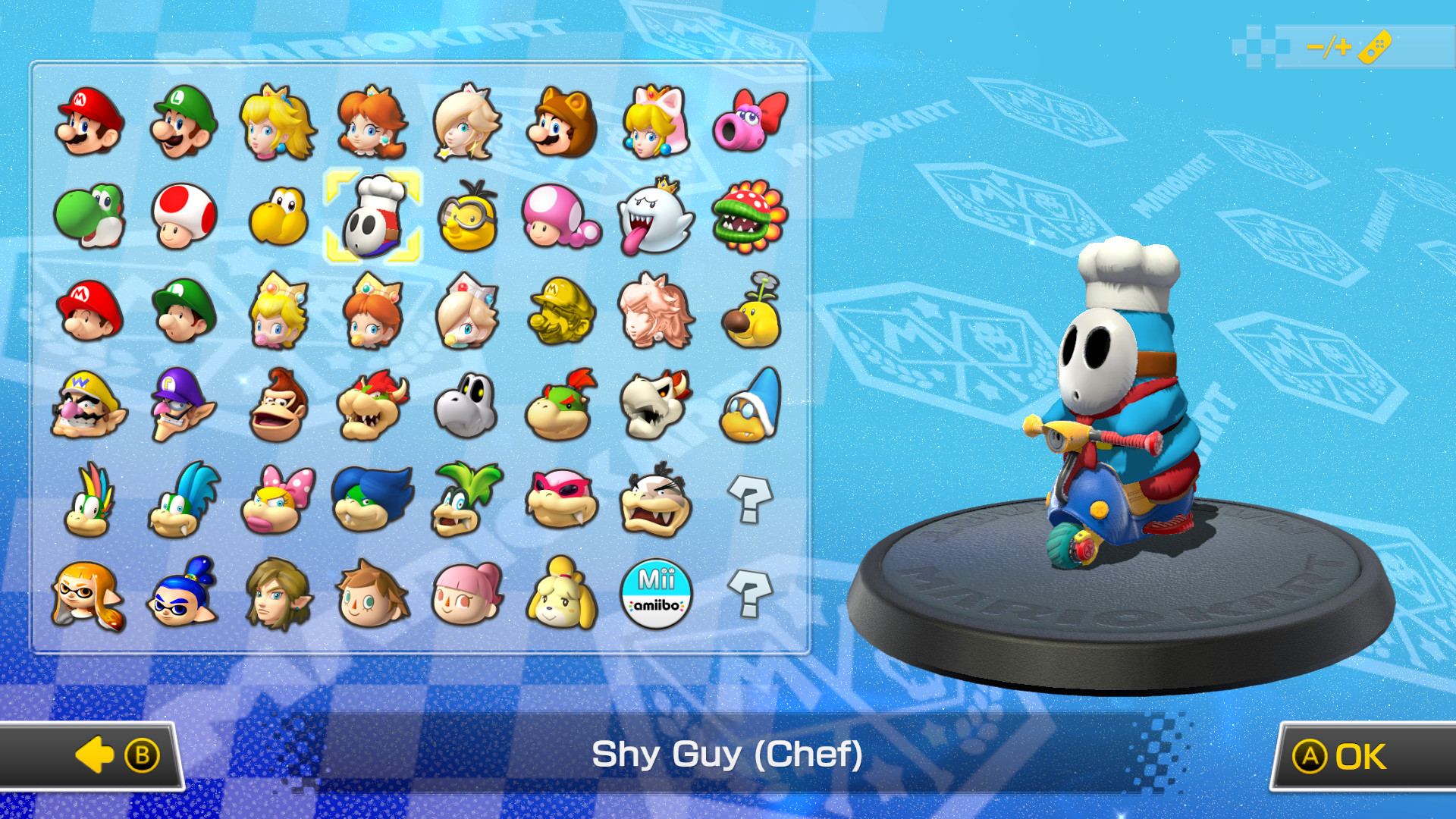 Pastry Chef Shy Guy (Mario Kart Tour Port) Mod for Mario Kart 8 Deluxe ...