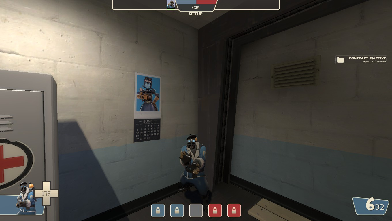 Dispenser Lady Calendars Mod for Team Fortress 2 | TF2 Mods