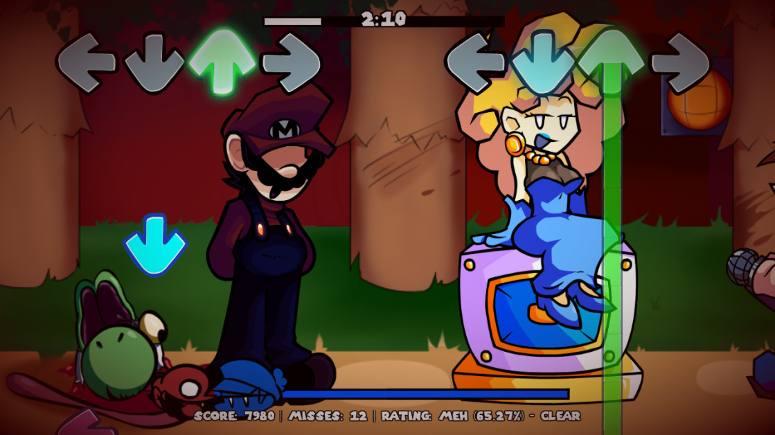 FNF Antiverse: VS MARIO Mod for Friday Night Funkin' | FNF Mods