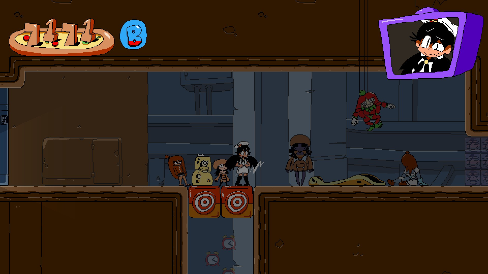 Peppina Ramen + Topping Gals Mod for Pizza Tower | PT Mods
