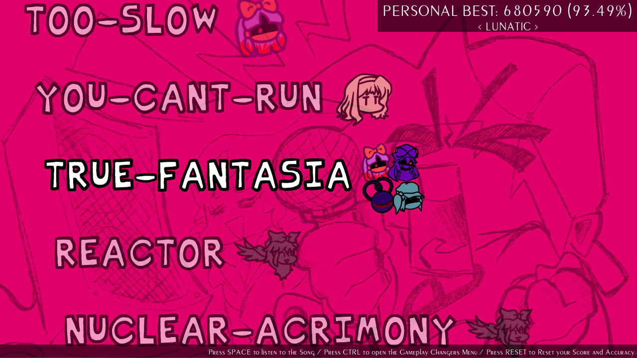 Touhou.exe Cover Collection V1.1 Mod for Friday Night Funkin' | FNF Mods