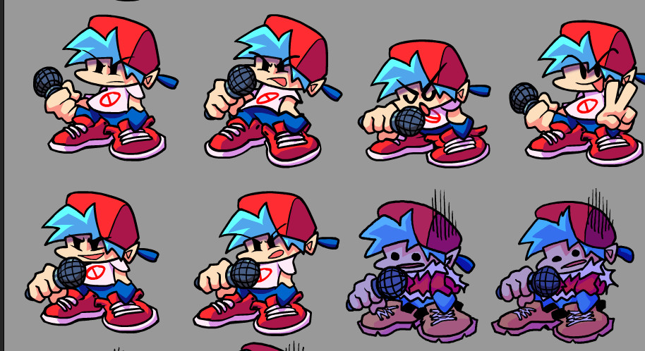 Mad-bf.fla(by real) Mod for Friday Night Funkin' | FNF Mods