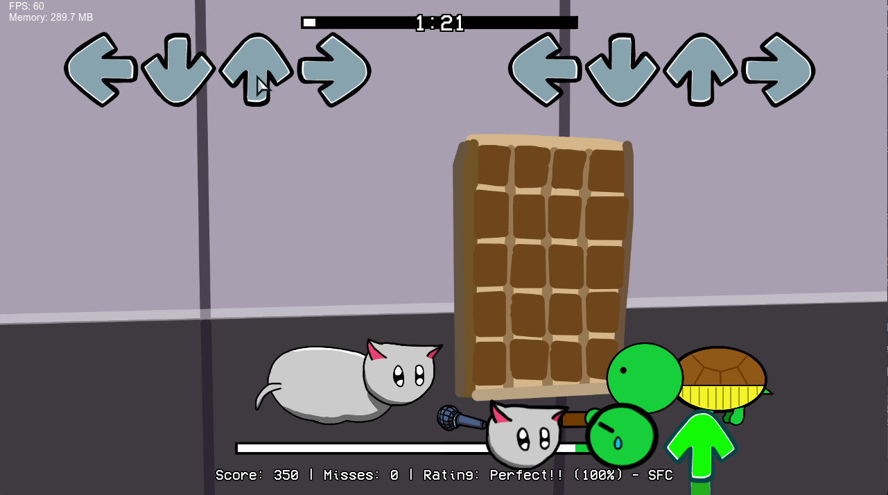 fnf vs white cat Mod for Friday Night Funkin' | FNF Mods