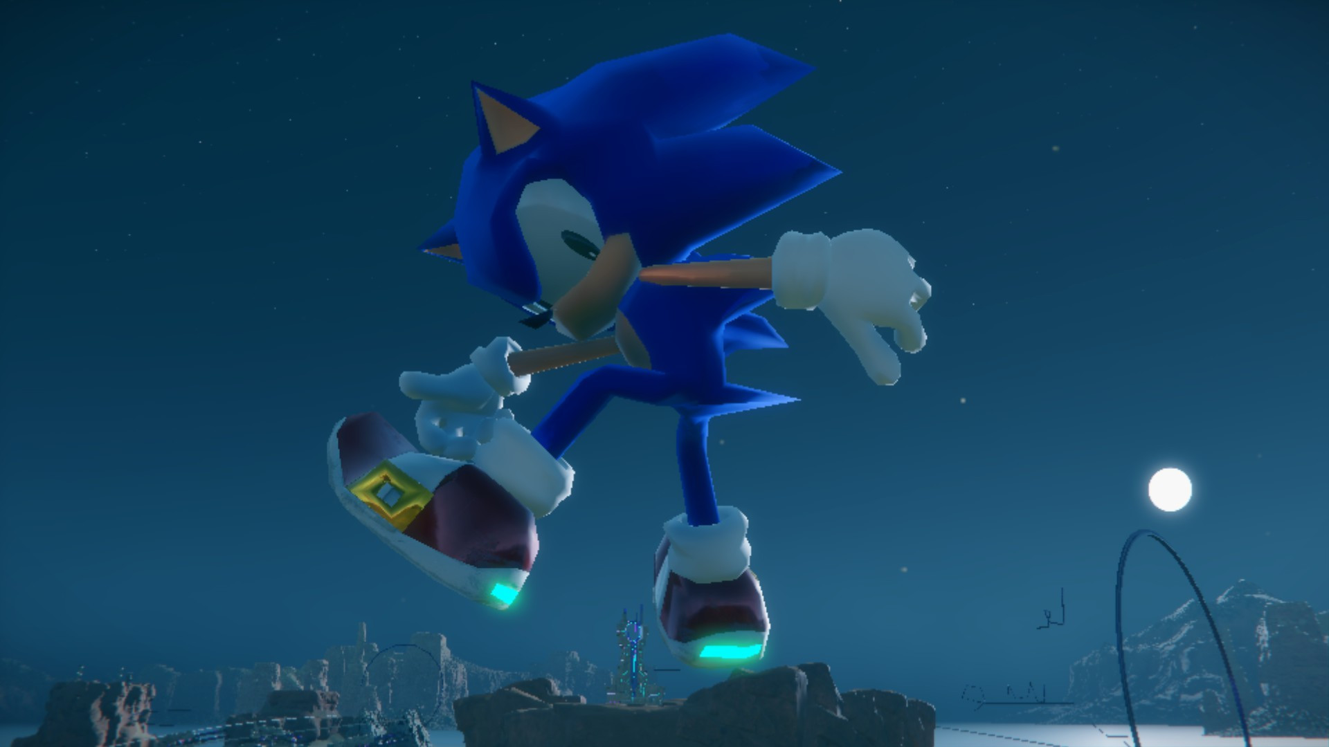 Definitive Low Poly Sonic Mod for Sonic Frontiers | Frontiers Mods