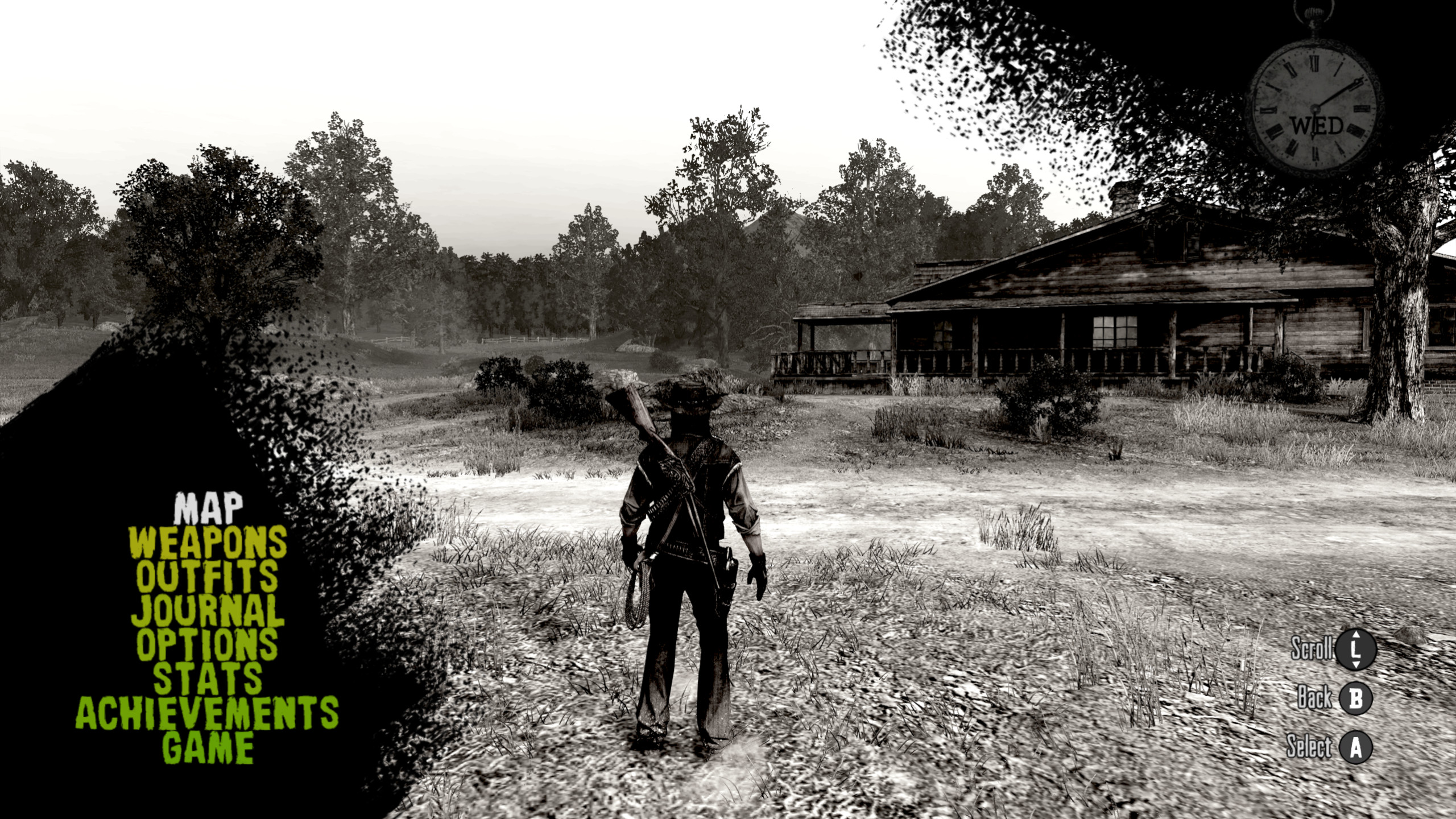 Pause Menu Filter Mods Mod for Red Dead Redemption | RDR1 Mods